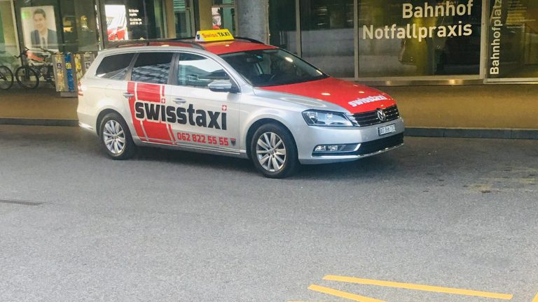 Startseite - Swiss Taxi Aarau - Standort Bahnhof Aarau